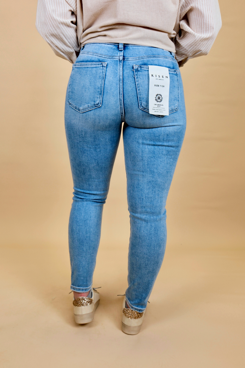 Jess High Rise Skinny Jeans – Pretty Please Boutique